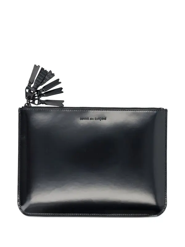 Comme Des Garçons Zipper Medley Wallet - Black