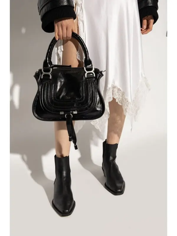 Chloé Small Marcie Bag - Black