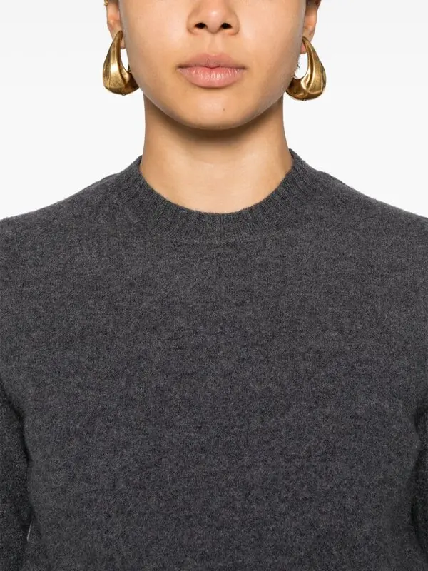 JIL SANDER Mélange Wool Jumper - Grey