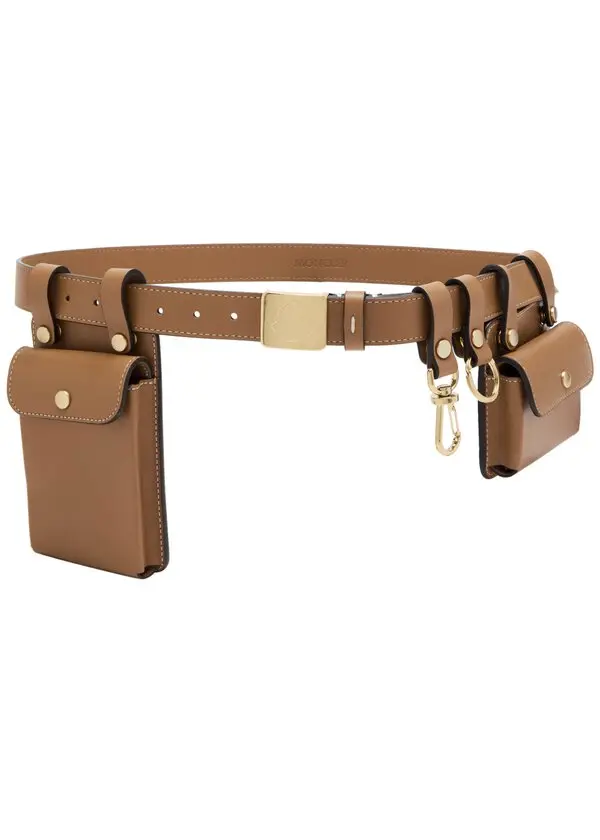 Moncler Pocket Leather Belt