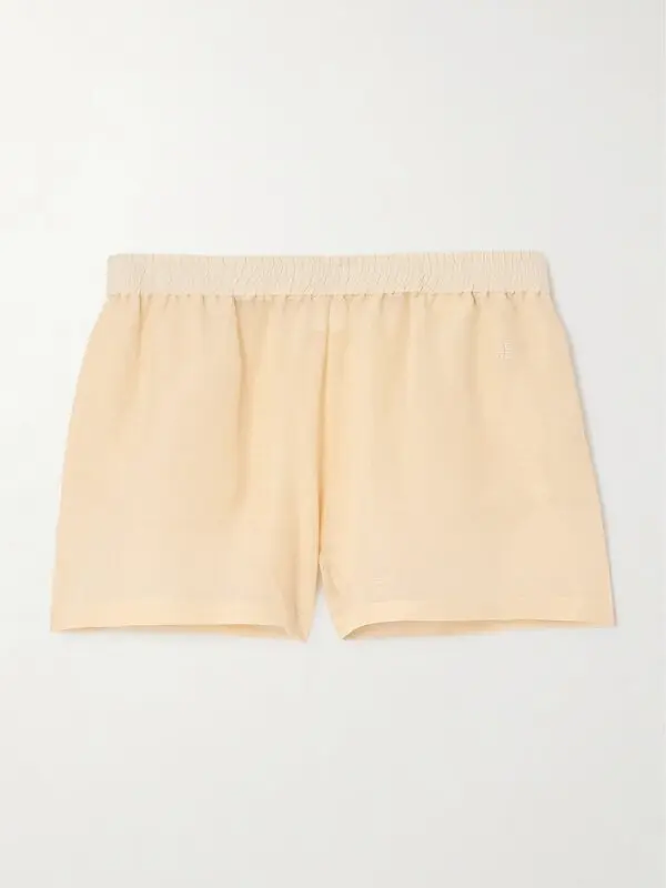 Givenchy And Linen-blend Shorts