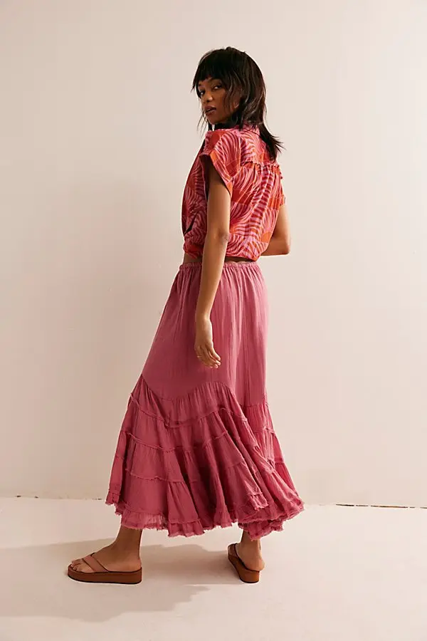 free people mermaid dress Mojave Mermaid Maxi Slip by Intimately at Free People in Orange, Size: XS
