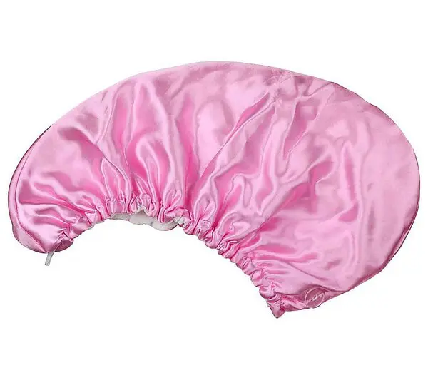 ARIA BEAUTY Aria Very Necessary Pink Satin Hair Towel - One-color