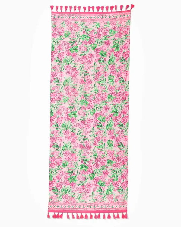 Lilly Pulitzer® Resort Scarf - Conch Shell Pink Koala La La Engineered Scarf