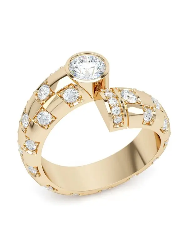 LOEV 18kt Recycled Yellow Toi Et Moi Diamond Ring - Gold