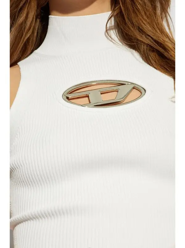 DIESEL® M-onerva Mini Dress - White
