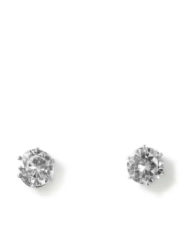 HZMER JEWELLERY Crystal-embellished Drop Earrings