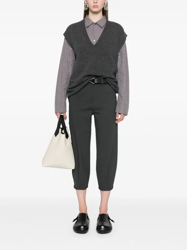 Pinko V-neck Fine-knit Gilet