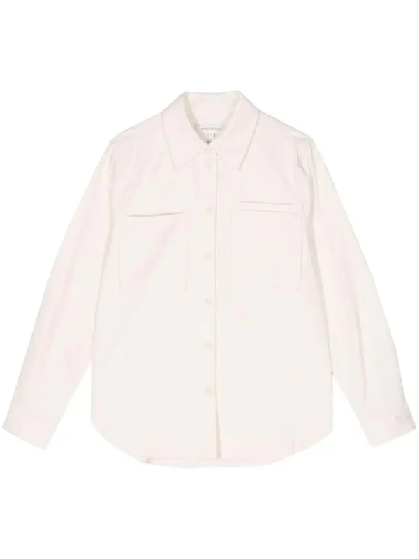 Maison Kitsuné Patch-pocket Cotton Shirt