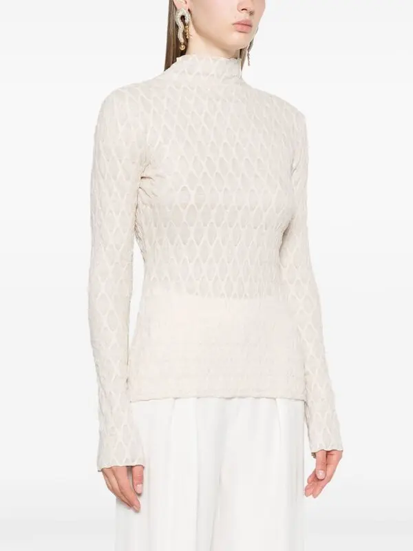 Camilla And Marc Sissil Textured Jersey Top