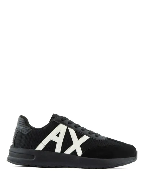 Armani Exchange Panelled Low Top Sneakers