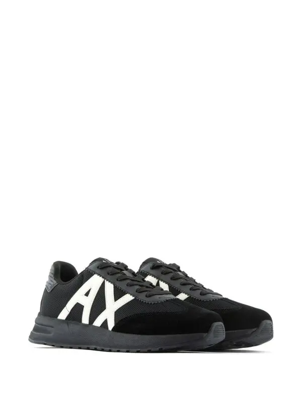 Armani Exchange Panelled Low Top Sneakers