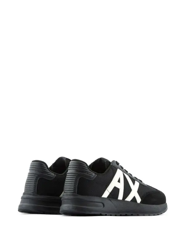Armani Exchange Panelled Low Top Sneakers