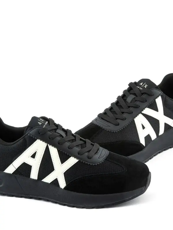 Armani Exchange Panelled Low Top Sneakers