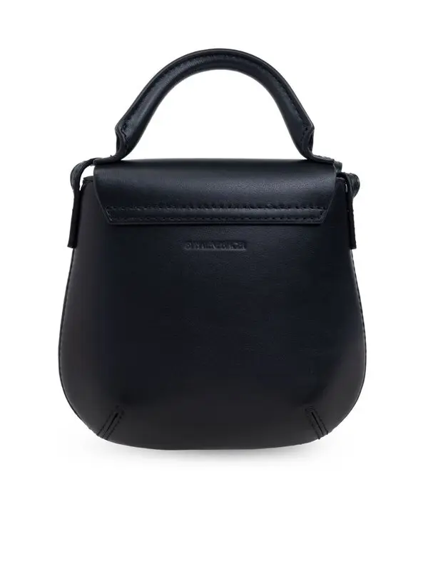 BY MALENE BIRGER Meela Leather Shoulder Bag - Black