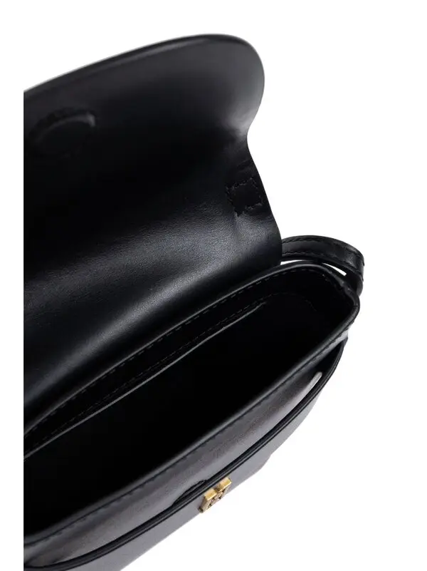 BY MALENE BIRGER Meela Leather Shoulder Bag - Black