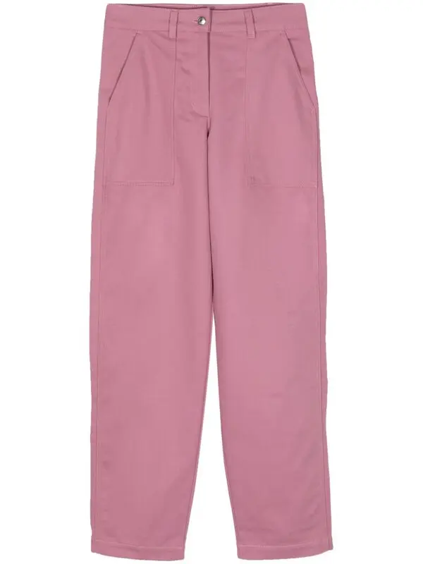 Maison Kitsuné High-rise Straight-leg Jeans