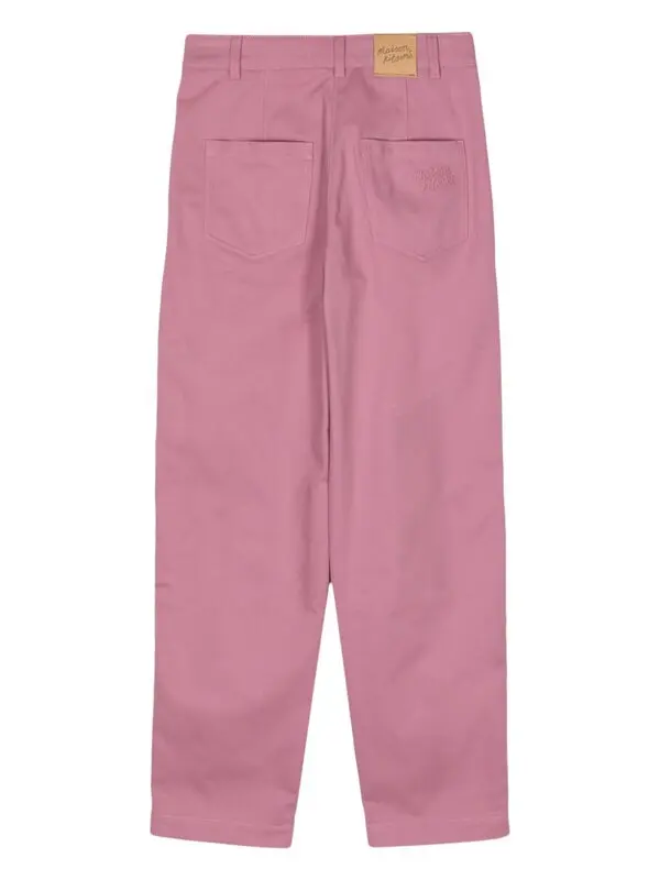 Maison Kitsuné High-rise Straight-leg Jeans