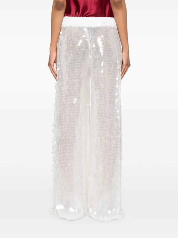 Norma Kamali High-waist Flared Trousers