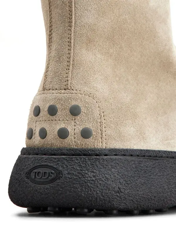 TOD'S W.g. Heritage Ankle Boots - Neutrals