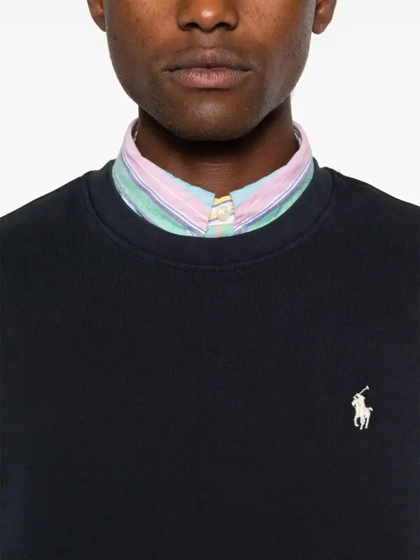 Polo Ralph Lauren Polo-pony Cotton Sweatshirt - Black