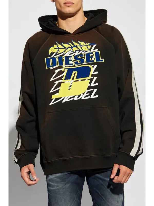DIESEL® S-roxt-hood-stripe Hoodie