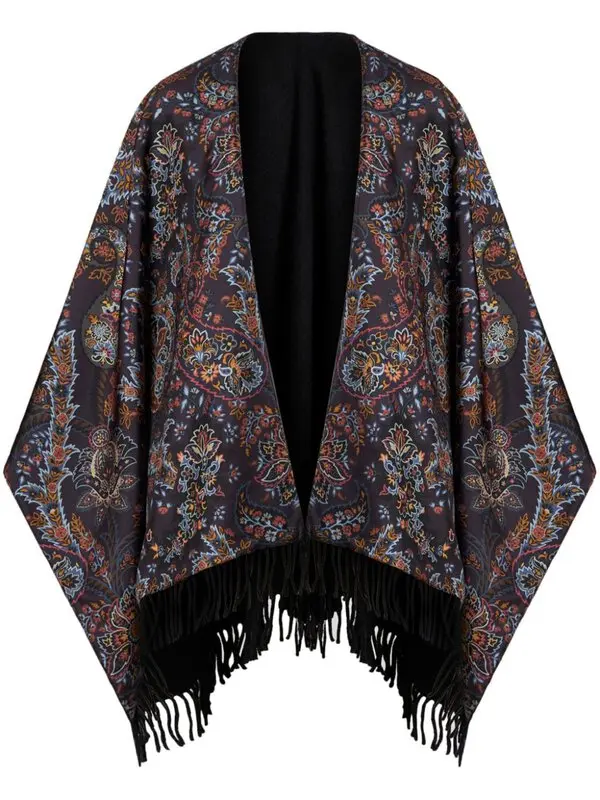 Etro Paisley-print Cape
