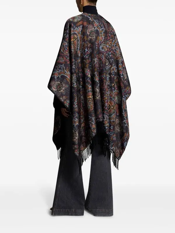Etro Paisley-print Cape