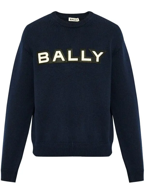 Bally Logo Patch Sweatshirt