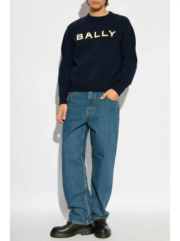 Bally Logo Patch Sweatshirt