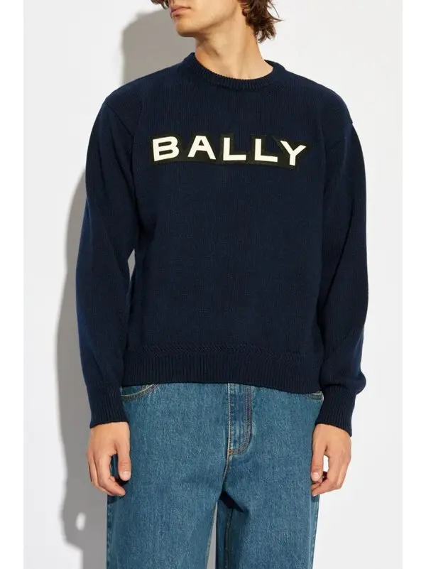 Bally Logo Patch Sweatshirt