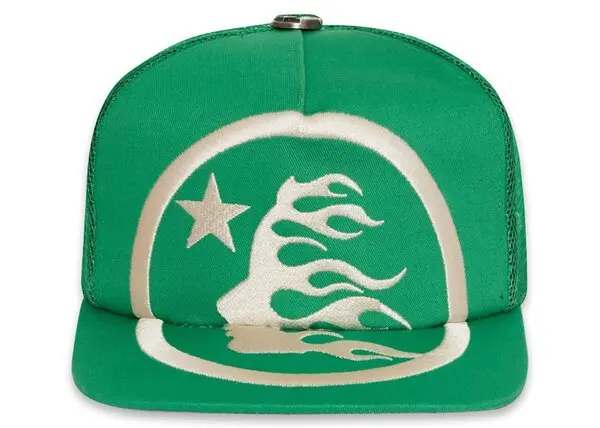 HELLSTAR Logo Trucker Cap - Green