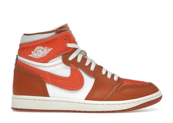 JORDAN 1 High Method Of Make Sneakers - Desert Orange/brilliant Orange/coconut Milk