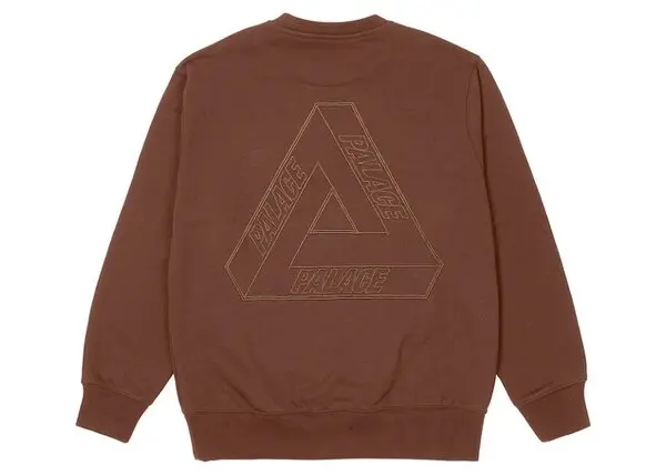 PALACE Tristitch Crew - Brown