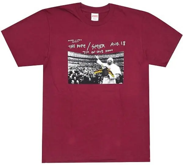 Supreme Antihero Pope Tee Shirt