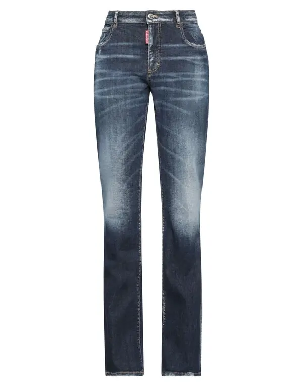 Dsquared2 Flared Jeans With Logo Appliqués