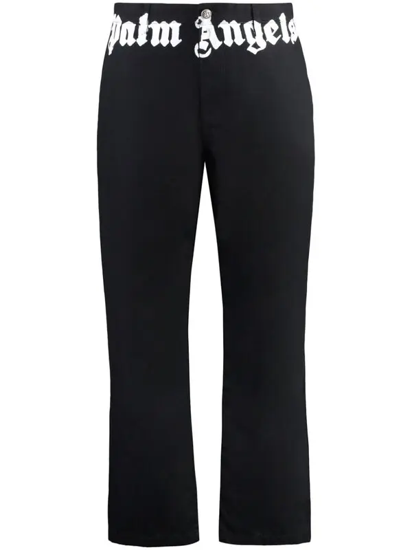 Palm Angels Logo-print Trousers