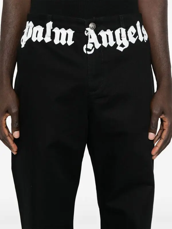 Palm Angels Logo-print Trousers