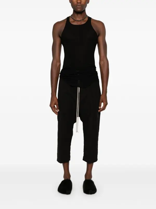 Rick Owens Basic Fine-ribbed Tank Top