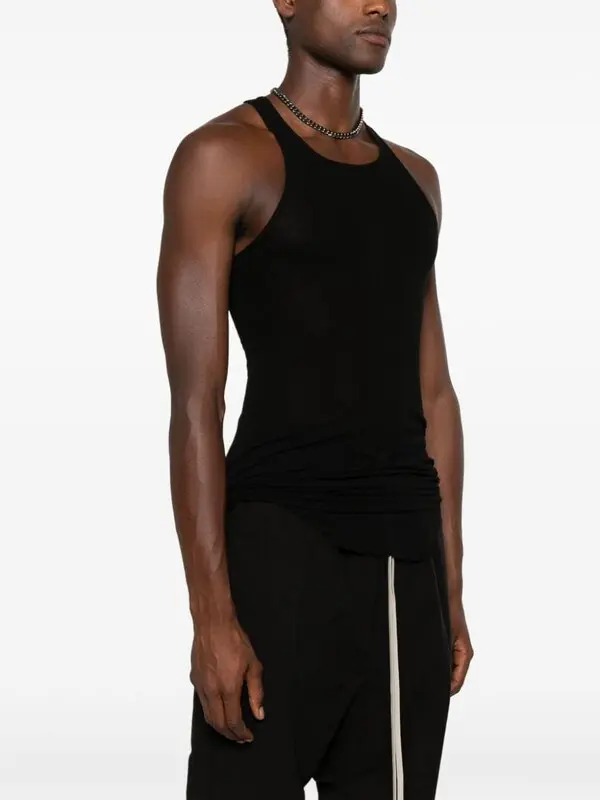 Rick Owens Basic Fine-ribbed Tank Top