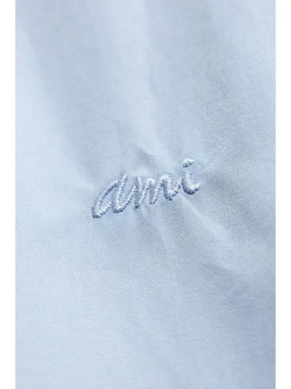 Ami Logo Embroidered Shirt