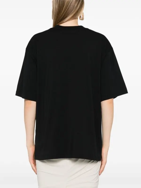 Marni Logo-print Cotton T-shirt - Black