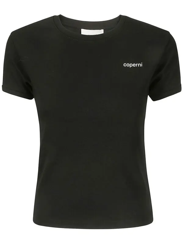 Coperni Logo-print T-shirt - Black