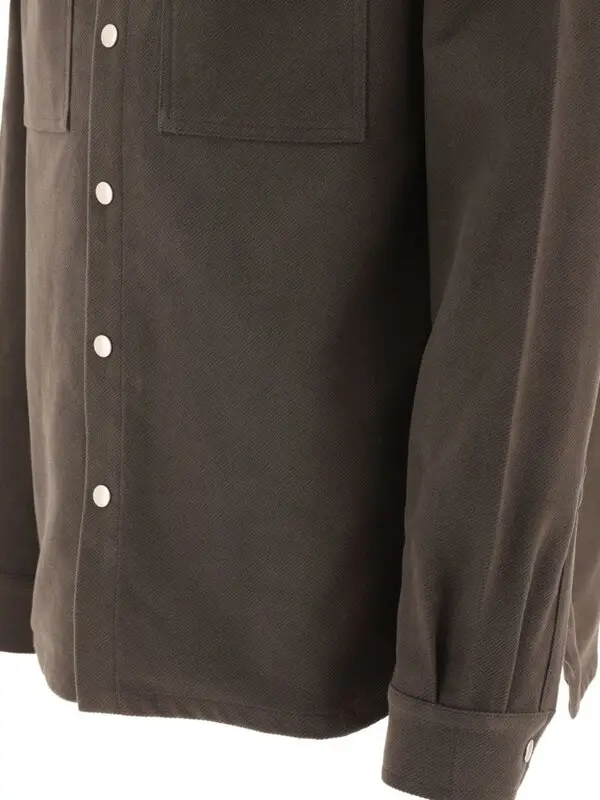 Rick Owens Buttoned Shirt Jacket