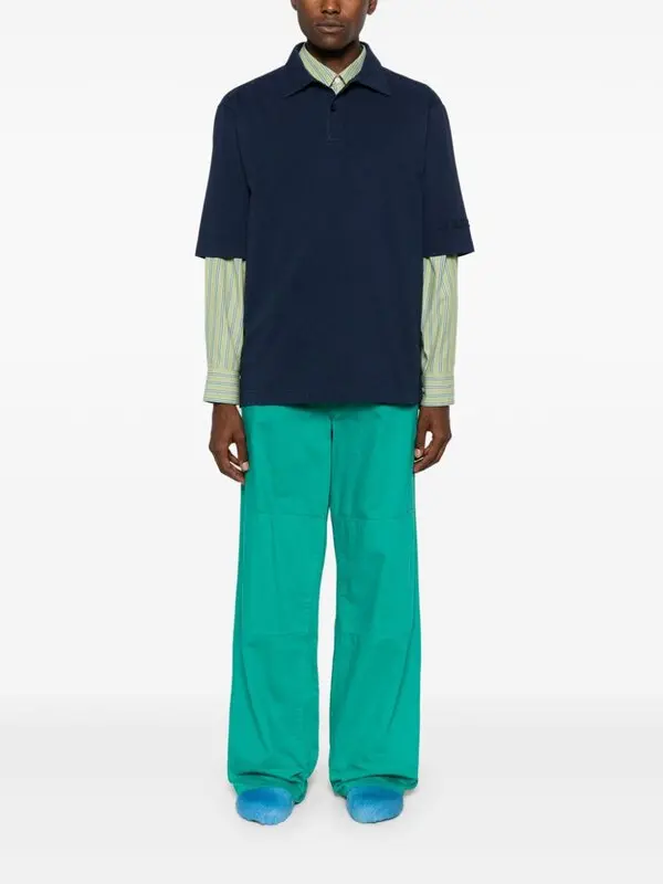 Marni Logo-patch Polo Shirt