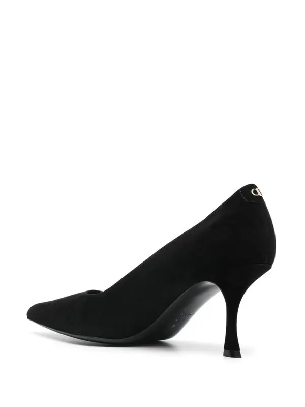 FERRAGAMO 55mm Suede Pumps