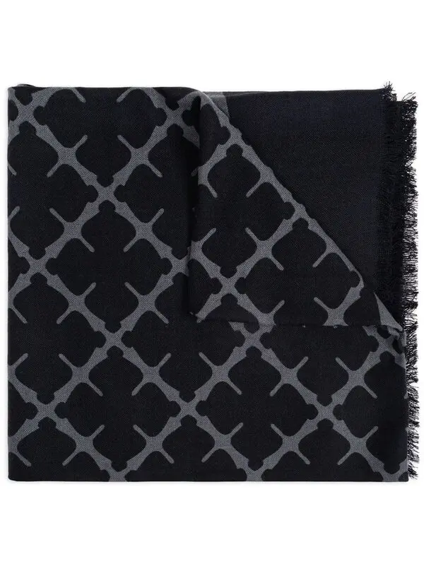 BY MALENE BIRGER Cornelis Wool Scarf - Black
