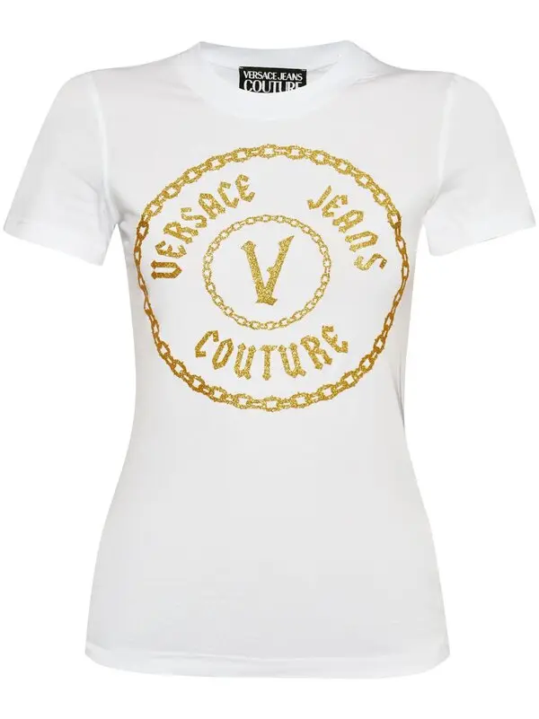 Versace Logo-print T-shirt - White