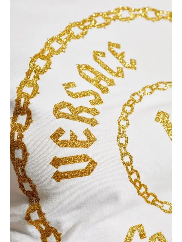 Versace Logo-print T-shirt - White