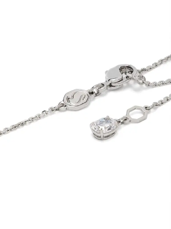 SWAROVSKI Matrix Pearl Pendant Necklace - Silver